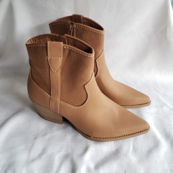 Universal Thread | Shoes | Universal Thread Kay Western Boots Tan Brown ...